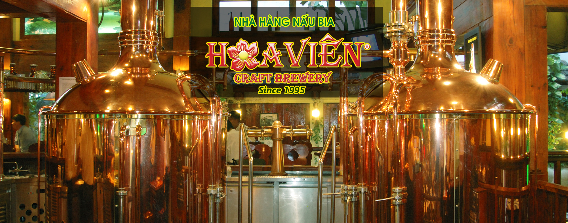 HOA VIEN BEER BREWING - Nhà hàng nấu bia Hoa Viên